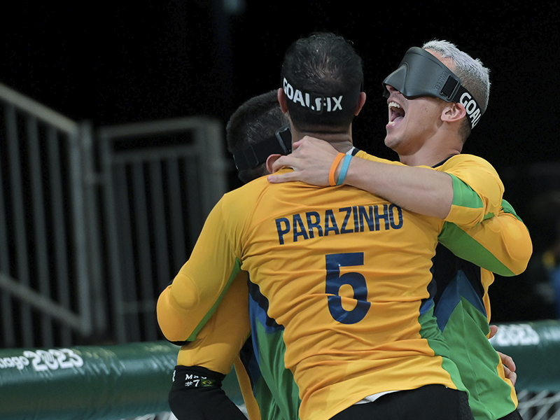 Brasil supera recorde histórico de ouros e é tetracampeão no goalball ...